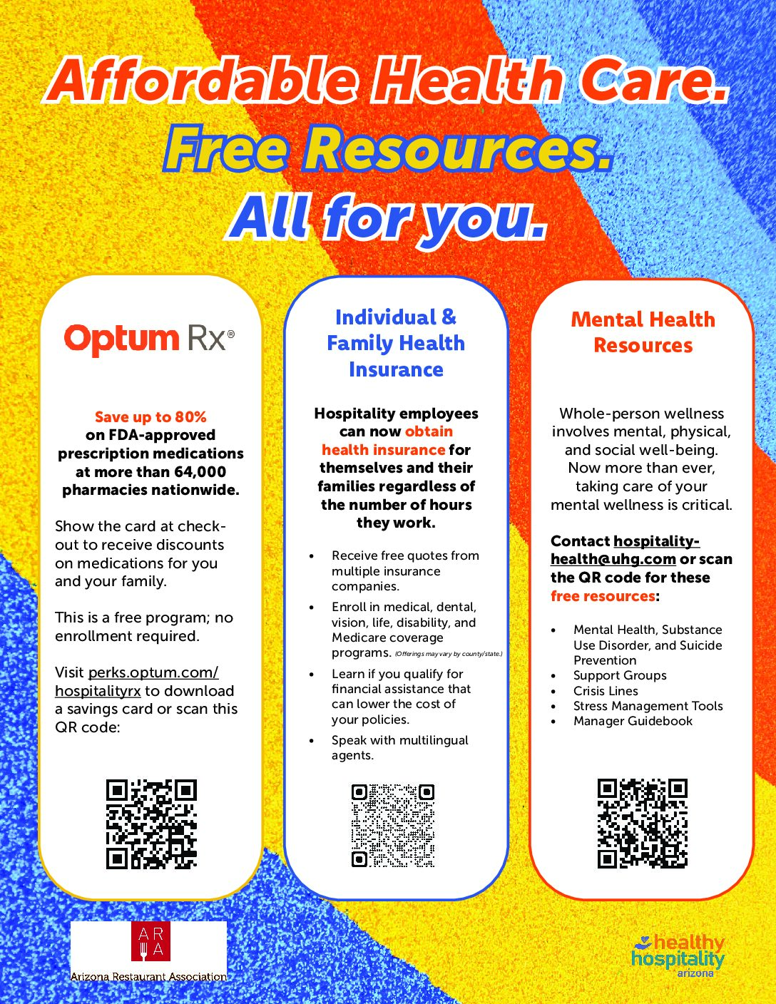 Employee resource flyer 10.22 | Arizona Restaurant Association